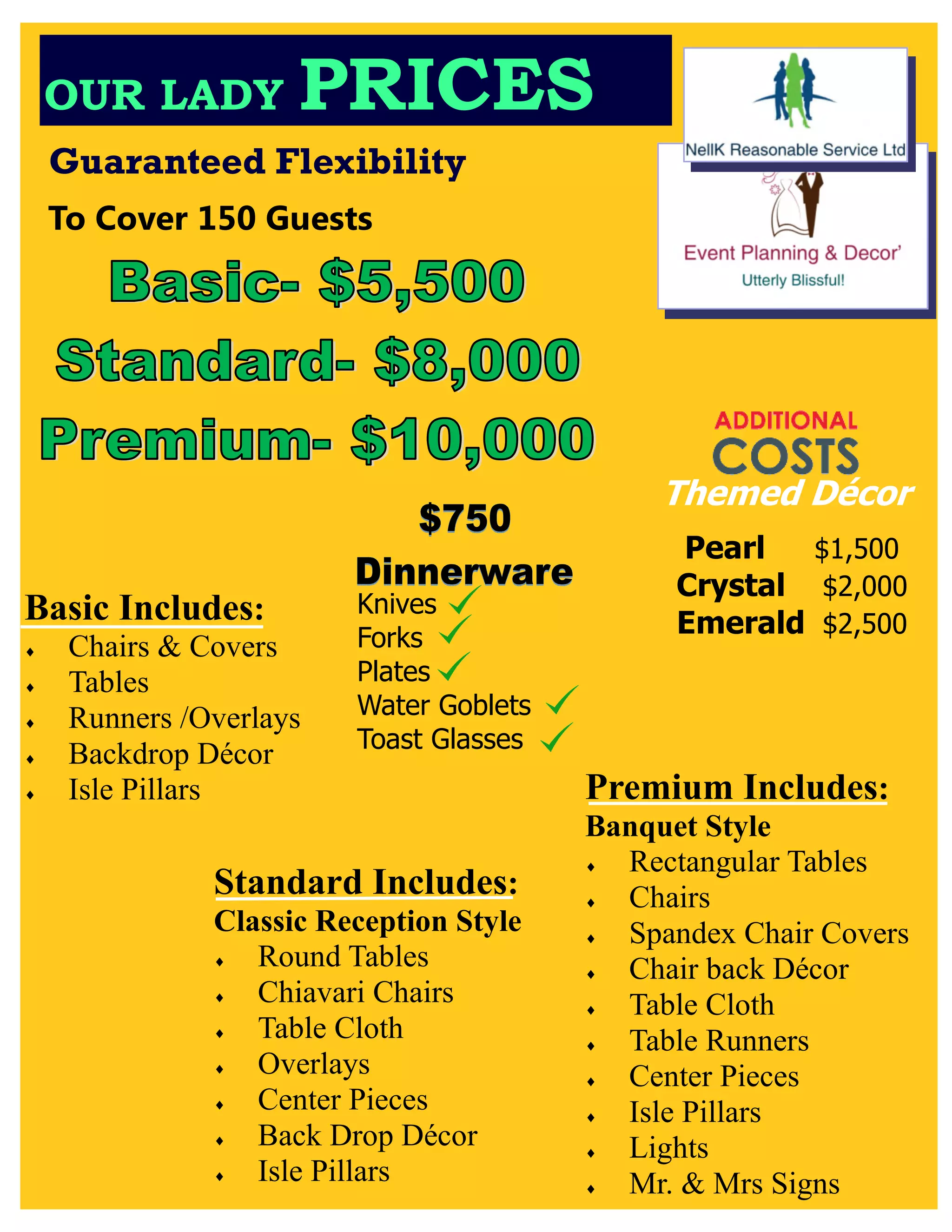 Lady prices decor department | PDF