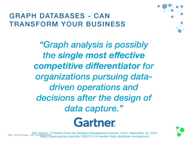 Graph All the Things: An Introduction to Graph Databases | PPT