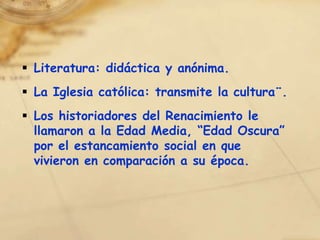 La edad media | PPTX