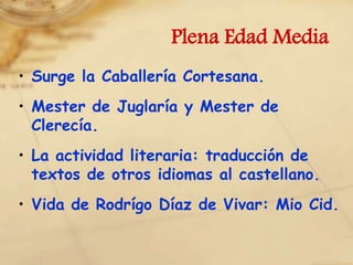La edad media | PPT
