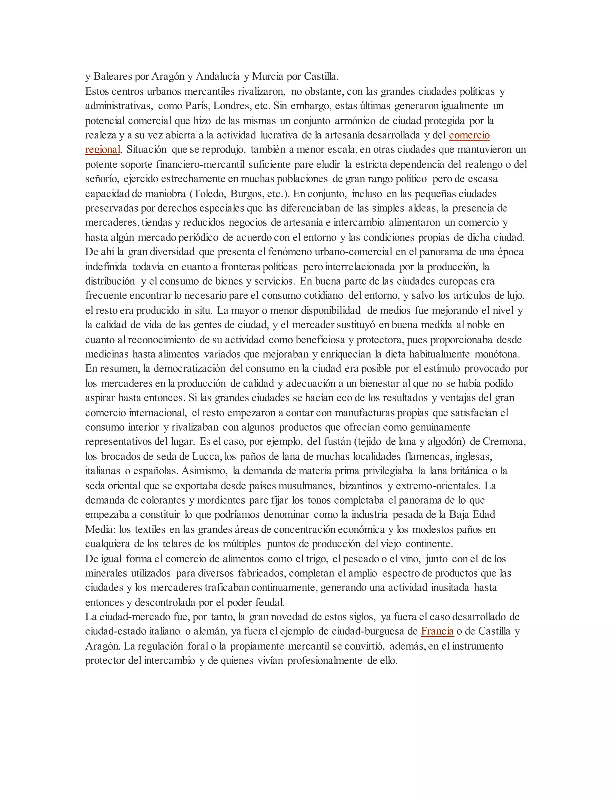 La edad media | DOCX