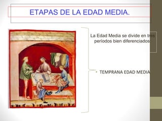 LA EDAD MEDIA (PRIMERA PARTE) | PPT