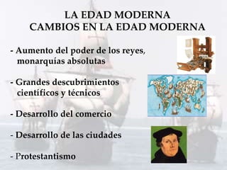 LA EDAD MODERNA | PPTX