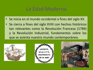 La Edad Moderna - Introducción Larga | PPTX