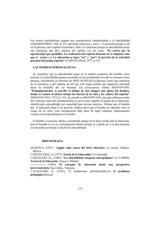 La educabilidad | PDF
