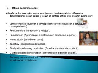 La EducacióN A Distancia. Garcia Aretio | PPT