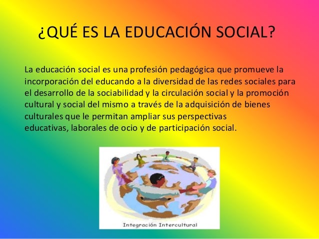 La educación social