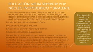 La Educacion Media Superior en México... | PPTX
