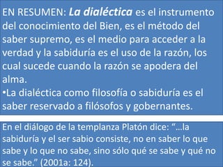 La Educacion Segun Platon Pptx