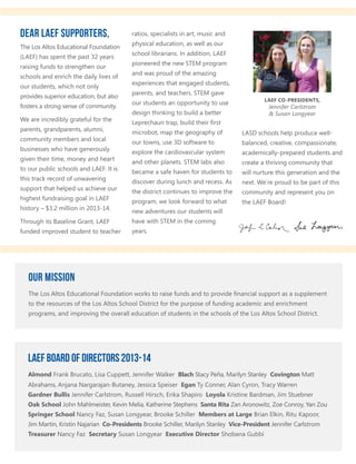 LAEF Annual Report 2013-14 | PDF