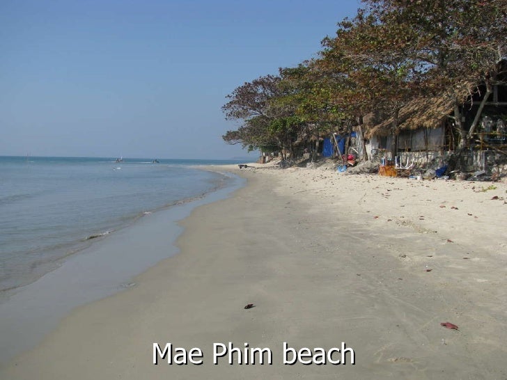 Rayong real estate attractions : Laem Mae Phim beach