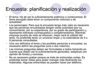 La Encuesta PeriodíStica | PPT