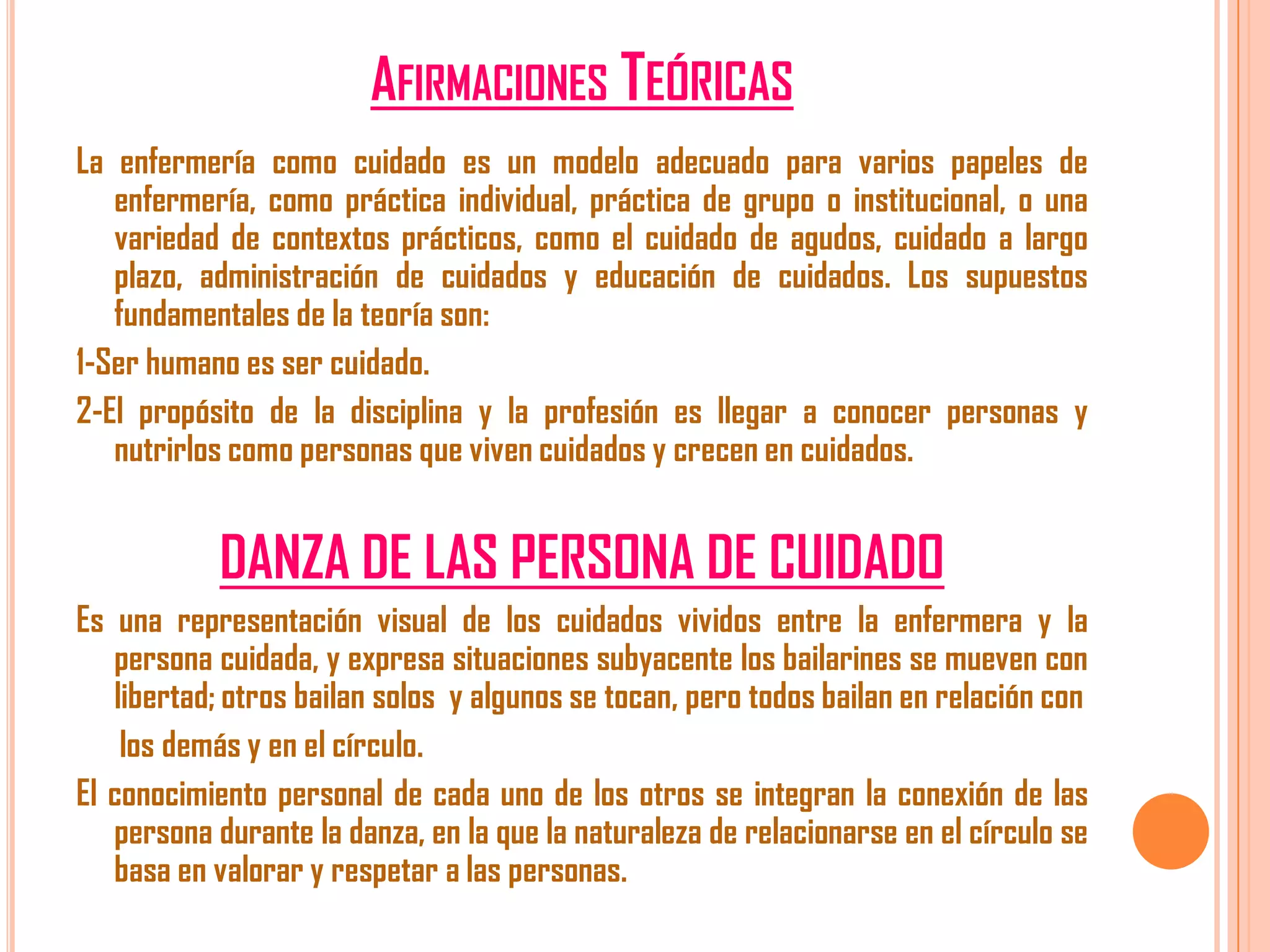 LA ENFERMERÍA COMO CUIDADO DE ANNE BOYKIN Y SAVINA SCHOENHOFER | PPTX