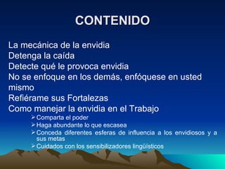 La envidia | PPT