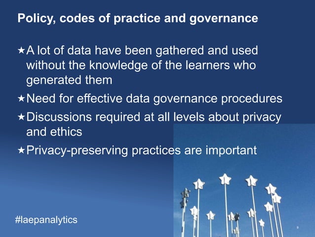 Overview of the LAEP learning analytics project | PPT