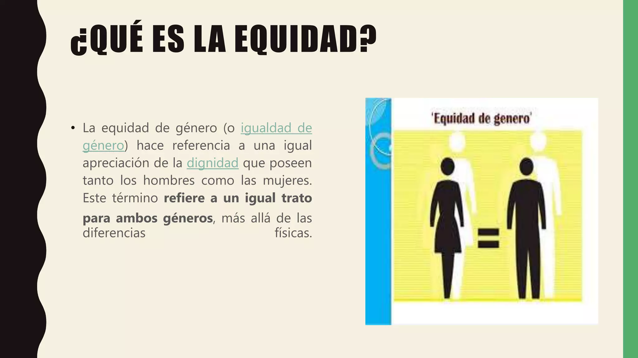 La equidad y justicia en la convivencia adrian | PPTX