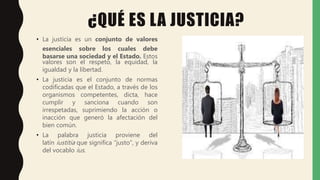 La equidad y justicia en la convivencia adrian | PPTX