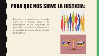 La equidad y justicia en la convivencia adrian | PPTX