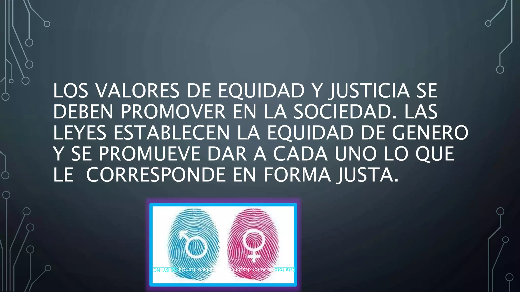 La equidad y justicia en la escuela y en el hogar | PPT