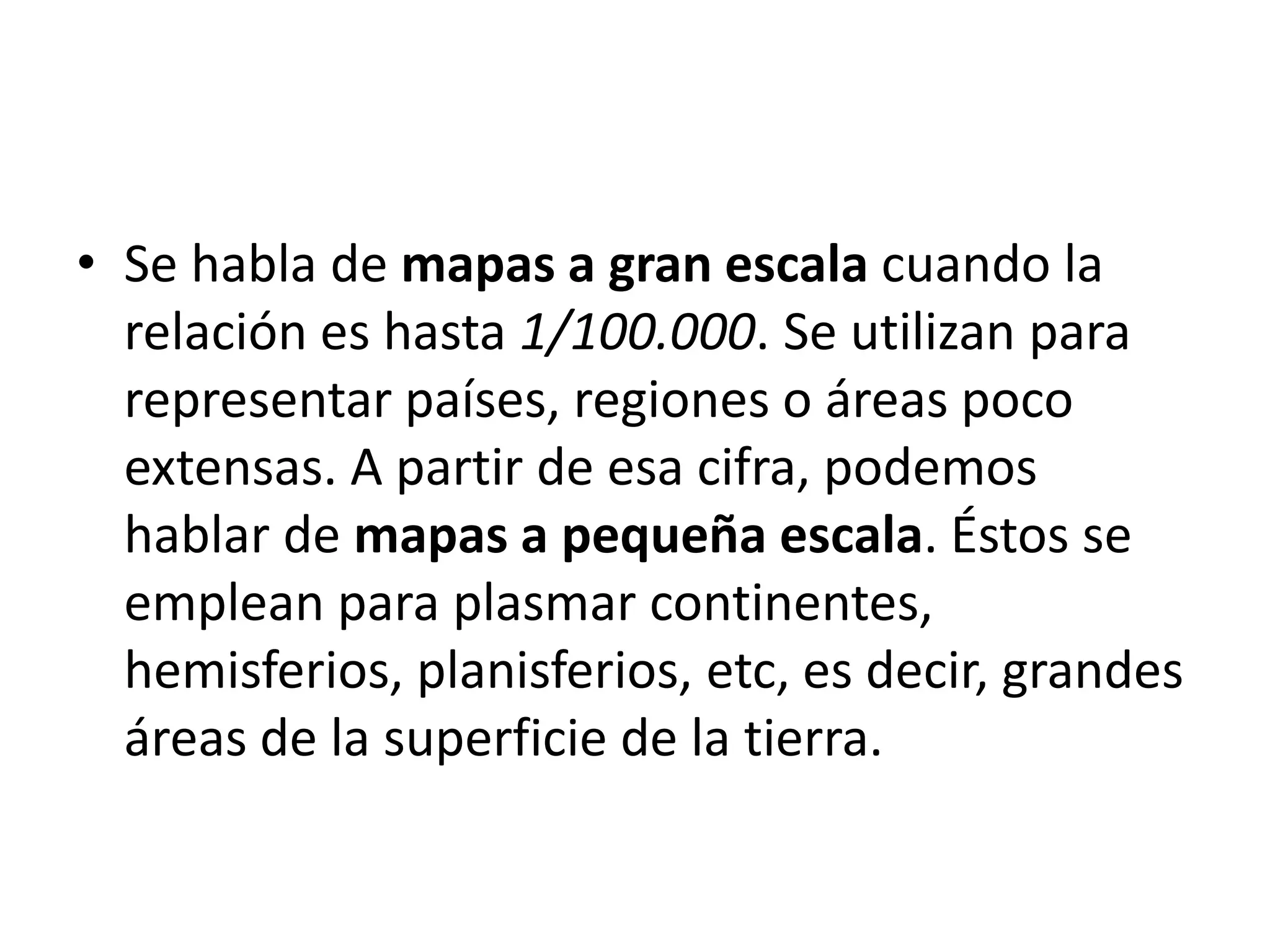 La escala en mapas y planos | PPTX