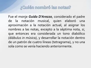 La escala musical | PPSX