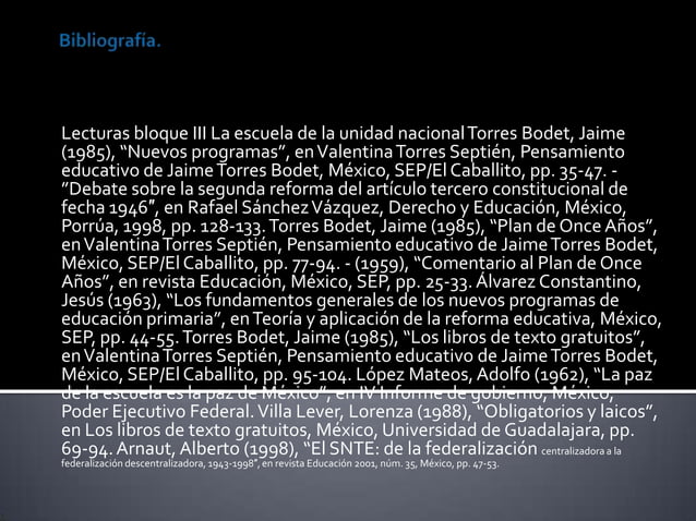 La escuela de la unidad nacional diaposiitivas | PPT