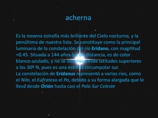 La estrella mas grande del firmamento | PPTX