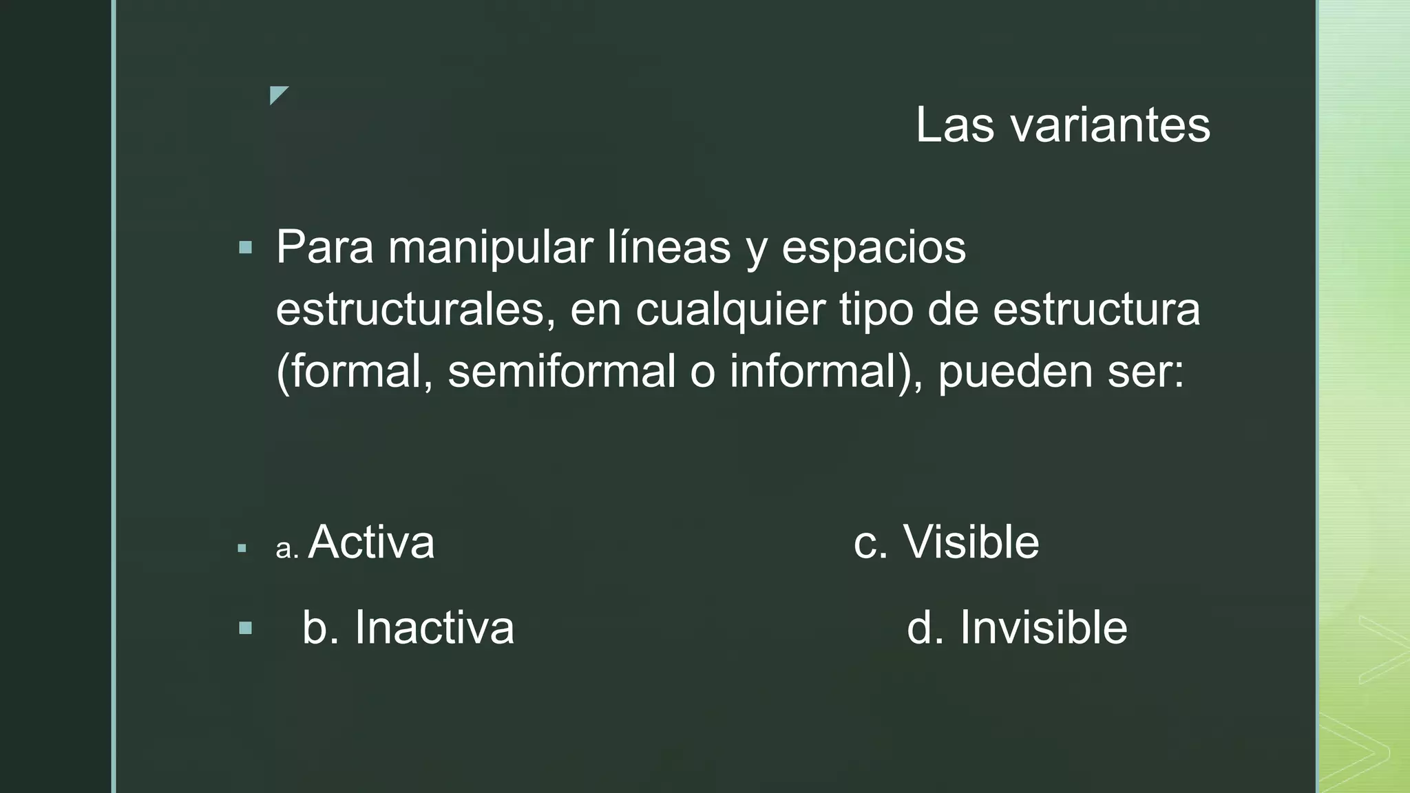 LA ESTRUCTURA EN DISEÑO BASICO | PPTX