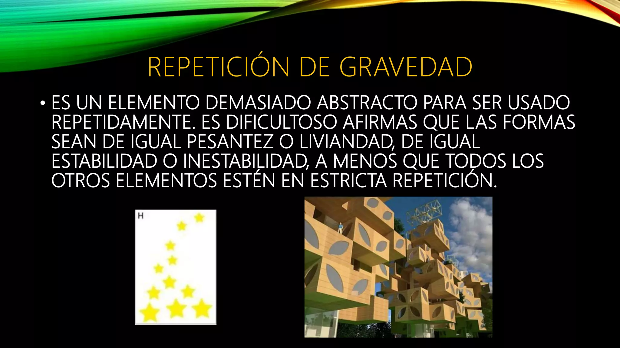 La estructura de la imagen REPETICIÓN | PPTX