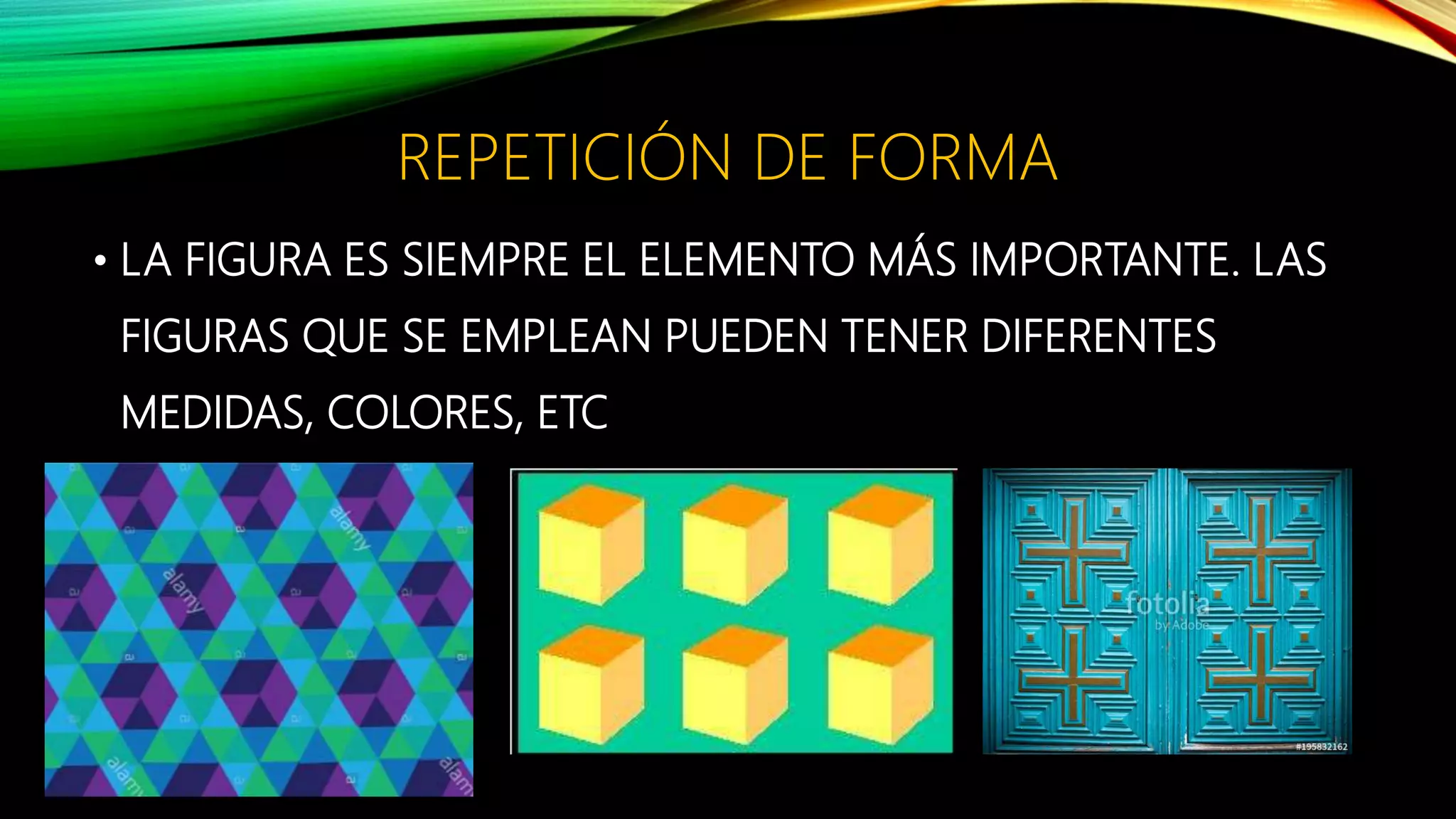 La estructura de la imagen REPETICIÓN | PPT