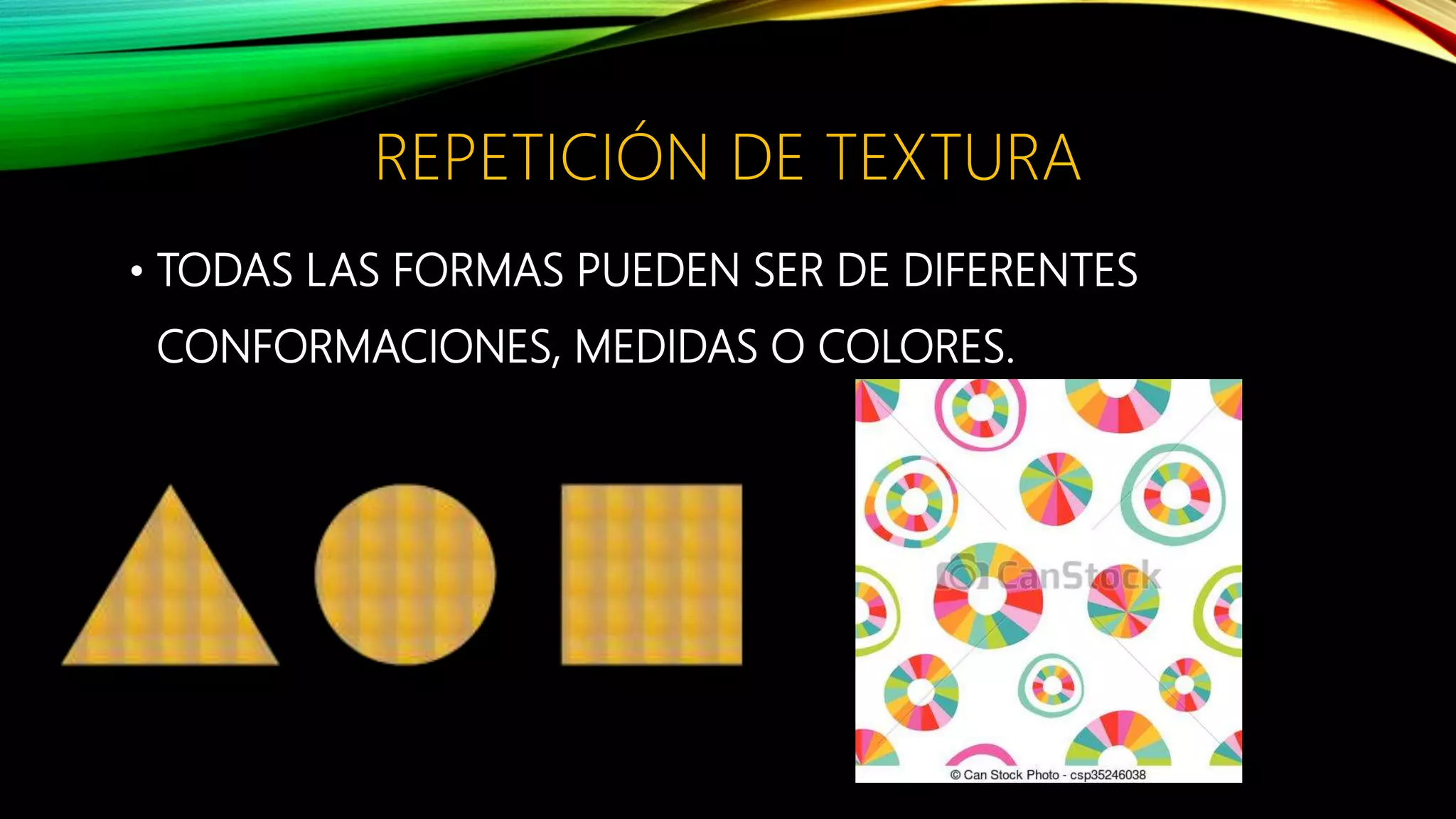 La estructura de la imagen REPETICIÓN | PPT