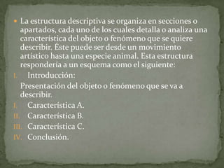 La estructura del trabajo escrito | PPTX