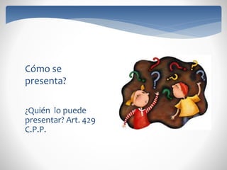 La etapa recursiva del proceso penal y sus formalidades (1) (1) | PPTX