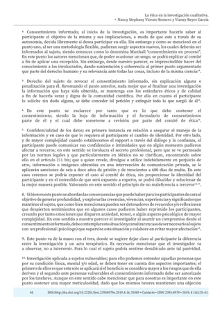 La ética en la investigación cualitativa. cuidarte | PDF
