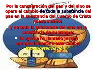 La Eucaristia | PPT