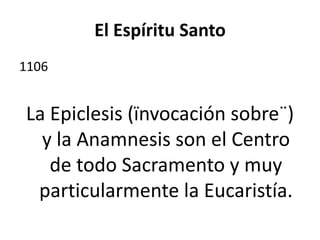 La Eucaristia según el Catecismo de la Iglesia Católica | PPTX