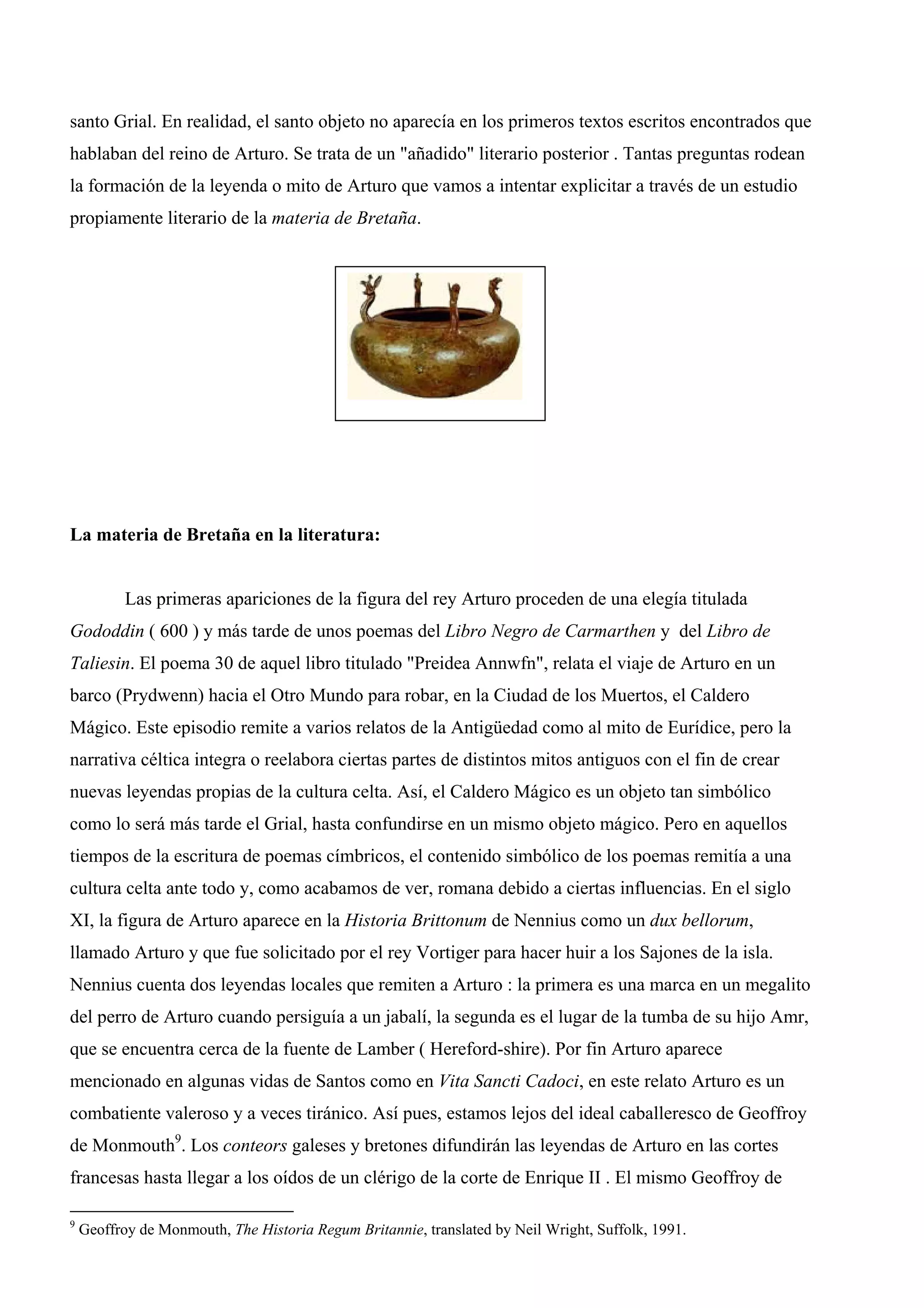 La evolución de la materia de bretaña | PDF