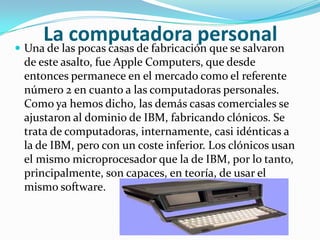 La evolución de las computadoras | PPTX