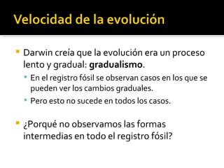 La EvolucióN De Los Seres Vivos | PPT
