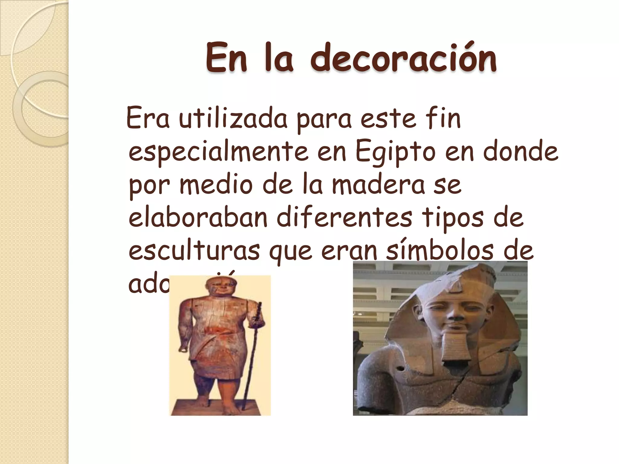 La evolucion de la madera | PPTX