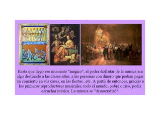 La evolucion de la musica | PPTX