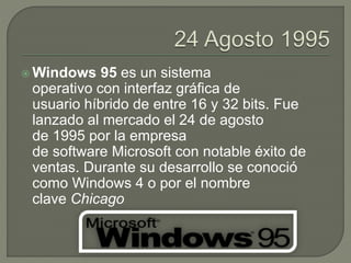 La evolucion de los sistemas operativos | PPT