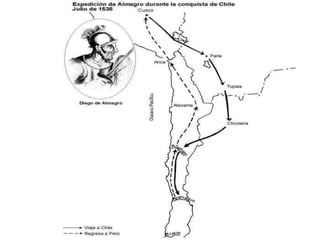 La expedición de pedro de valdivia | PPT | South America Travel | Travel Locations
