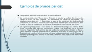 La experticia judicial | PPTX