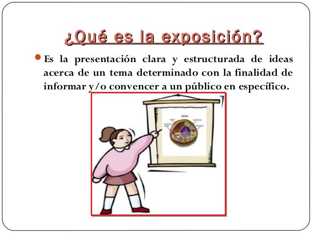 La exposición