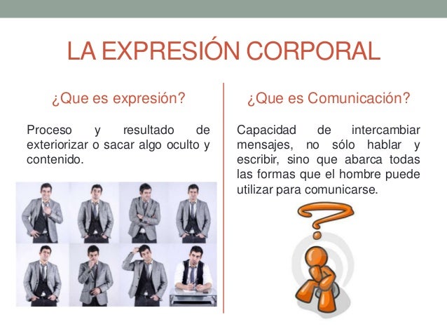Que Es La Expresion Corporal Y Para Que Sirve - slingo