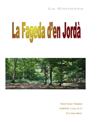 La fageda d'en Jordà | PDF