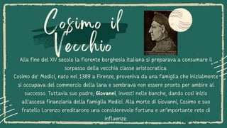 POWER POINT SULLA FAMIGLIA DE MEDICI STORIA | PPT