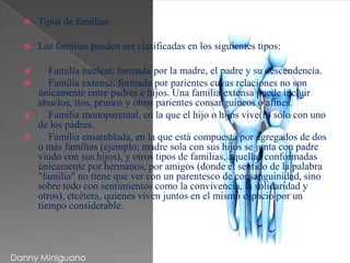 La Familia | PPTX