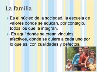 La familia moderna? | PPTX